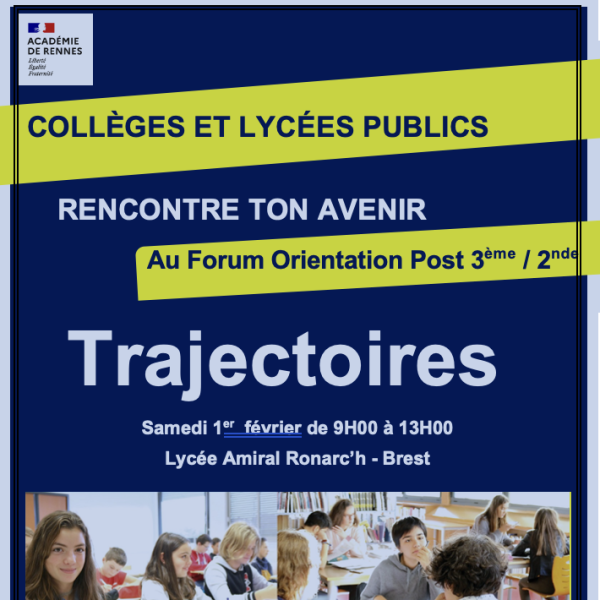 Forum Trajectoires 2025 - Bassin Education Formation Nord Finistère